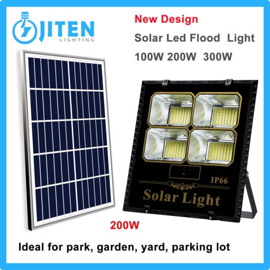 Solar flood light – 200watts – Rickys Home Interiors
